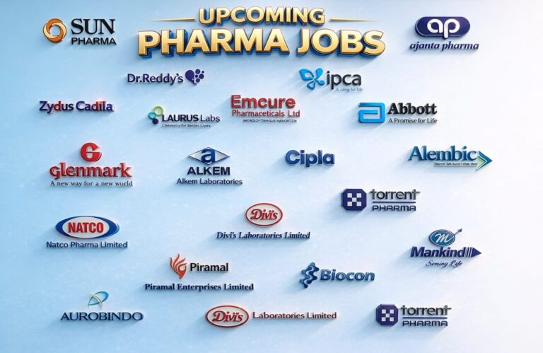 14+ Pharma Companies Hiring Freshers and Experienced Aurobindo Intas ...